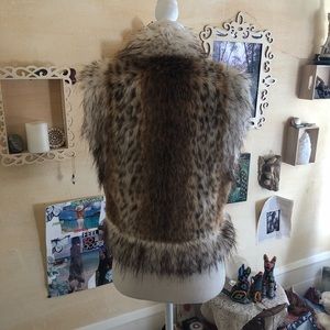 Cache | Jackets & Coats | Cache Faux Fur Vest | Poshmark